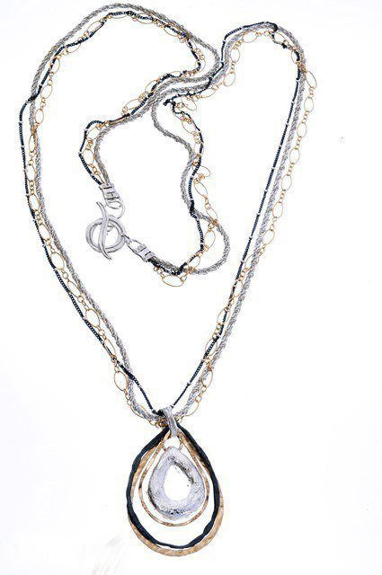 Dganit Hen Long Necklace+Hanging Element – CBL Fine Art