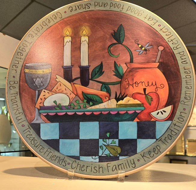 Sticks 18" Lazy Susan "Blessed" – CBL Fine Art