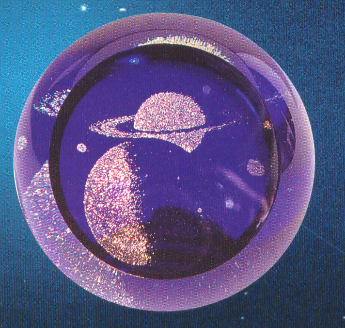Saturn Paperweight – CBL Fine Art