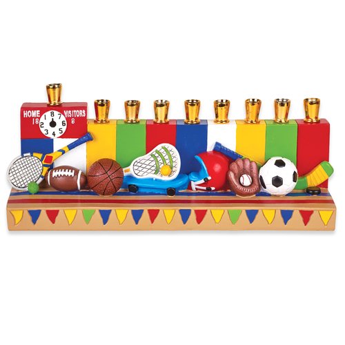 Sports Menorah – CBL Fine Art