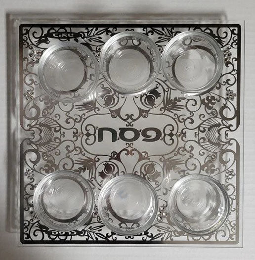 Anat Mayer Crystal and Filligre Seder Plate – CBL Fine Art